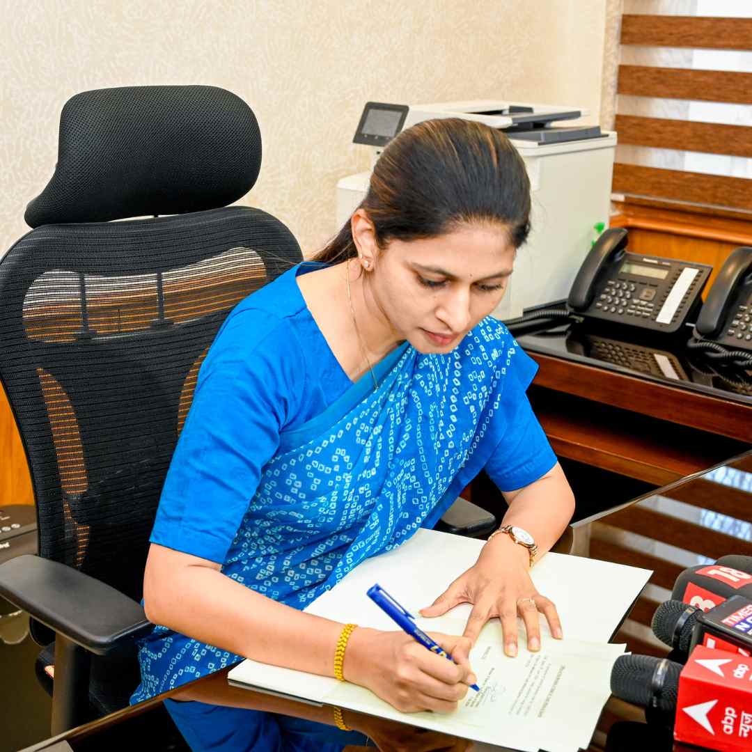 Raksha Khadse Assumes Role As Minister Of State For India Sports